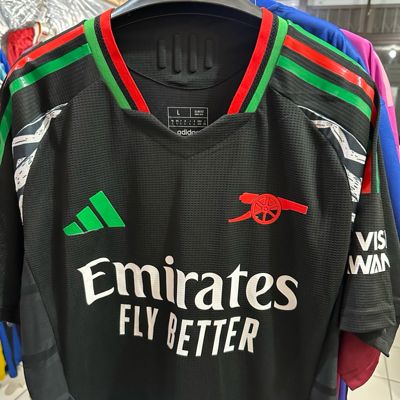Player ISSUE Textured Material - JERSEY ARSENAL AWAY 2024 2025 24 25 PI ...