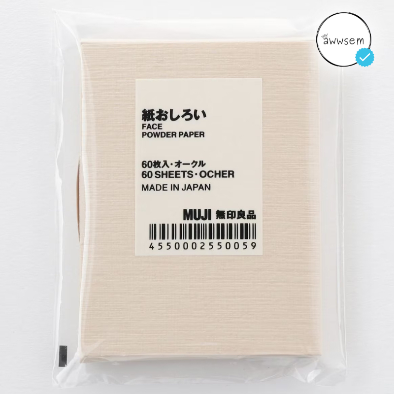 MUJI Face Powder Paper Original Japan | Shopee Malaysia