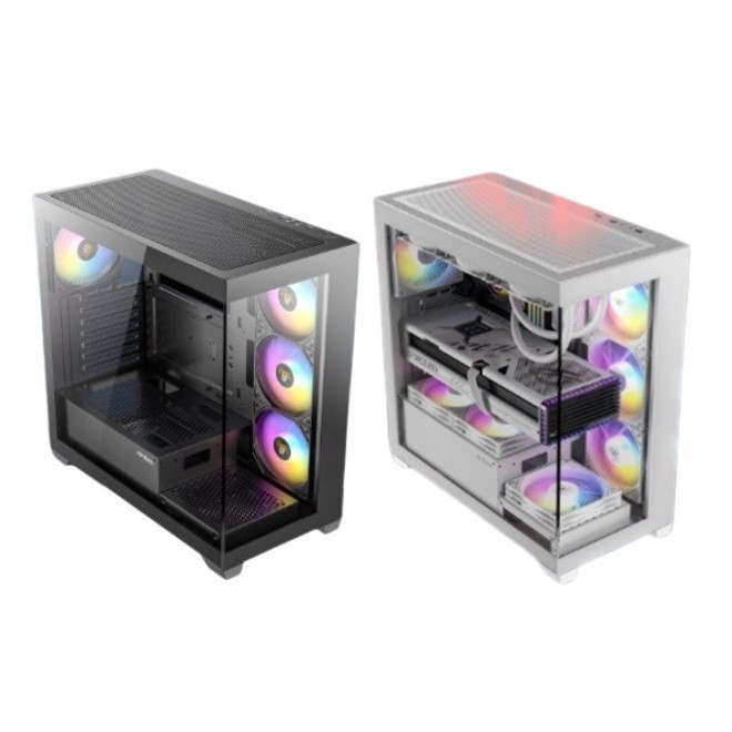 Antec CX300 RGB ELITE Tempered Glass - Mid-Tower Gaming Case | Shopee ...
