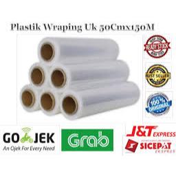 Plastic Wrapping 50cm x 150Meter Clear Plastic Wrapping 50cm x 150Meter ...