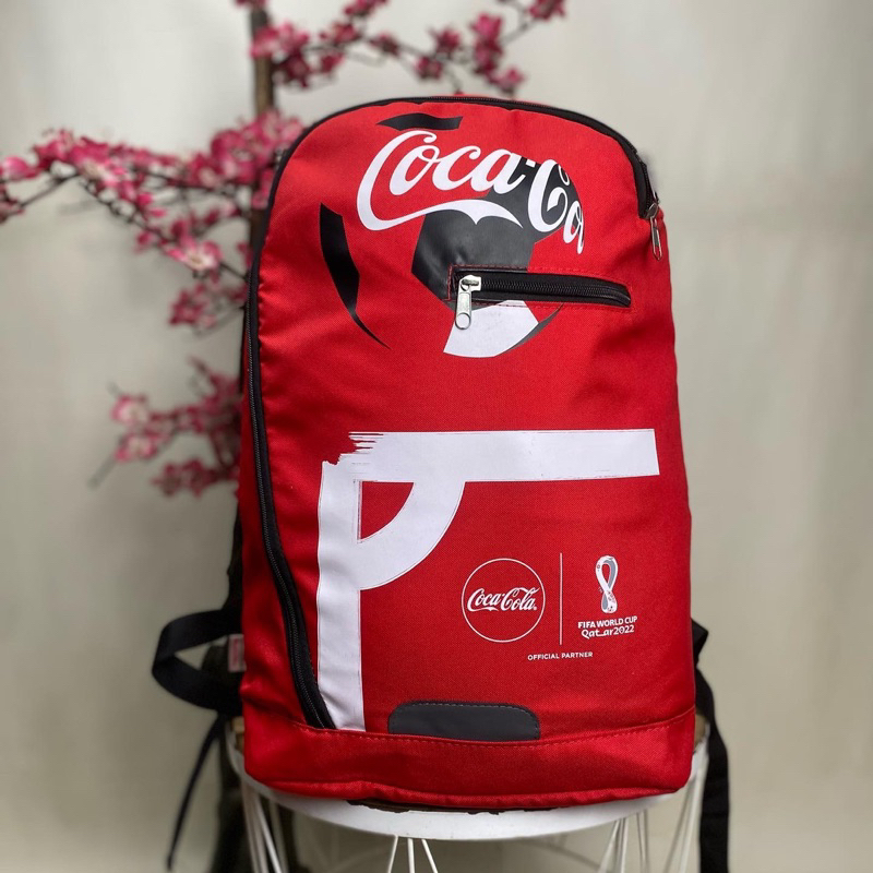 Coca COLA OFFICIAL FIFA WORLD CUP backpack original | Shopee Malaysia