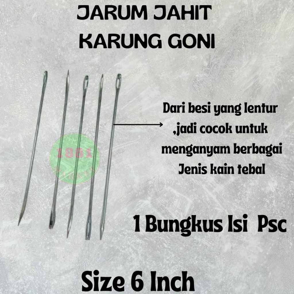 (Contents 5pcs) 6 INCH Burlap Sewing Needles/Burlap Needles/Sack ...