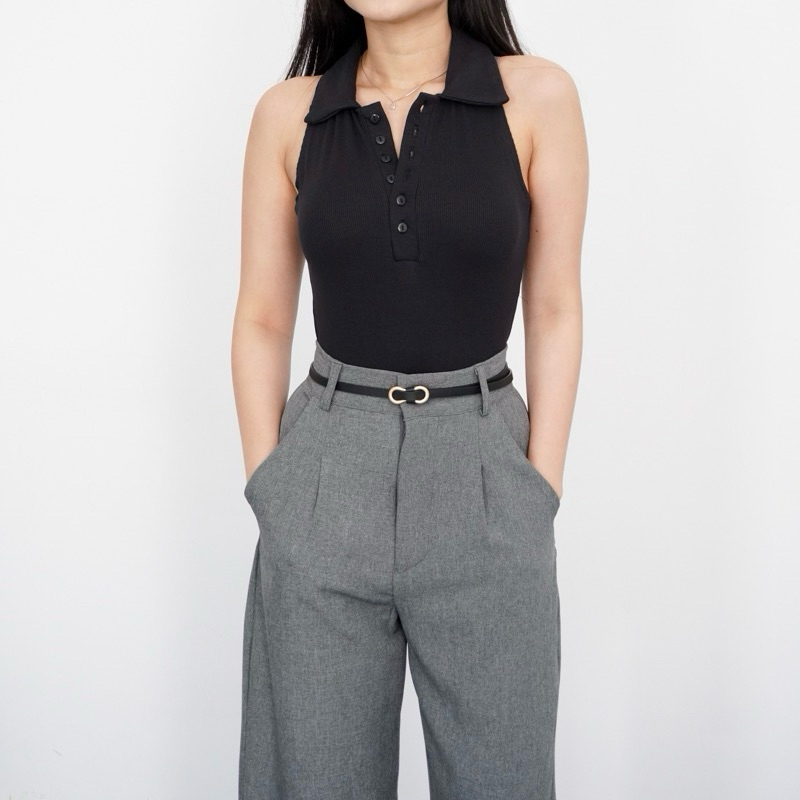 Karakiri Mary Halter Polo T-Shirt | Shopee Malaysia