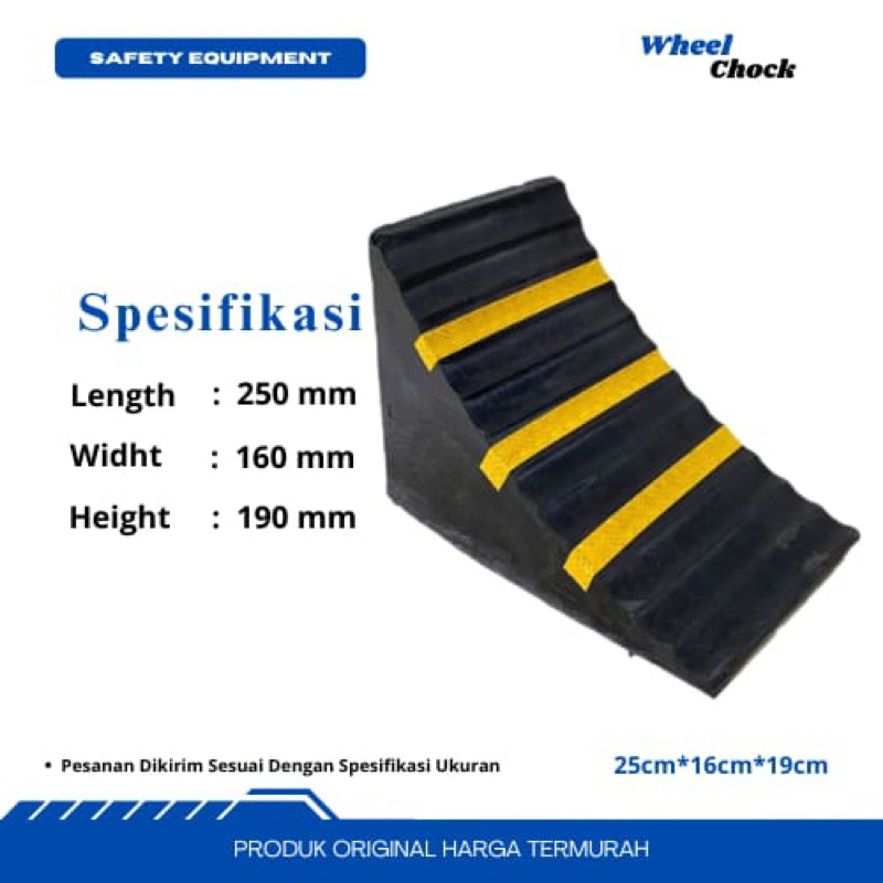 Rubber Wheel Chock Car/ Truck Anti-Skid rv/kemping/trailer stopper ...