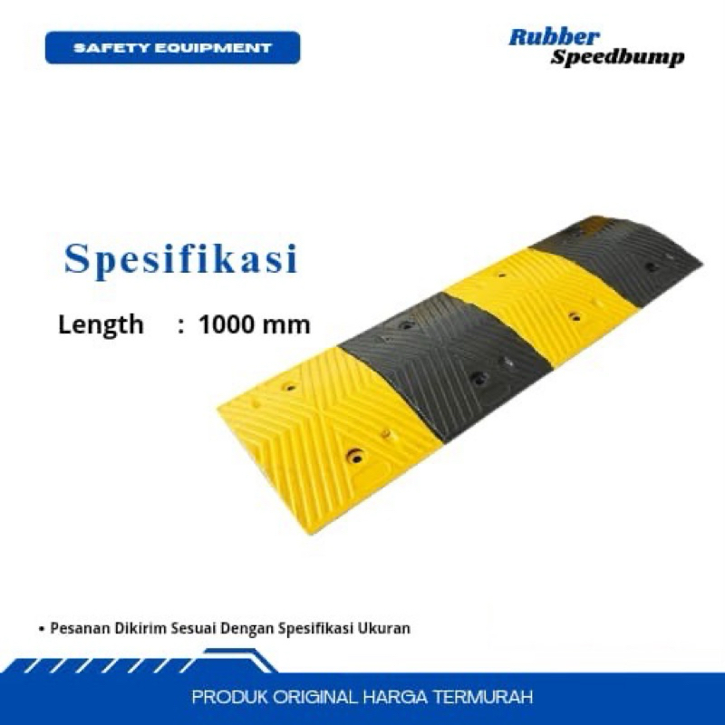 Rubber/Pvc Speed Hump Rubber Speed Humps are safe on the road | Shopee ...