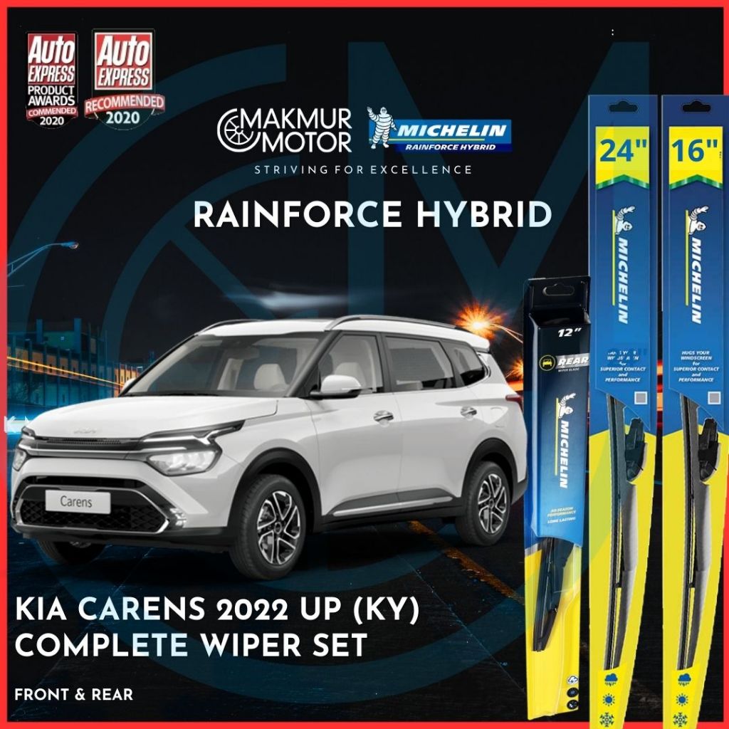 Bundling MICHELIN RAINFORCE HYBRID & REAR KIA CARENS 2022 UP (KY ...