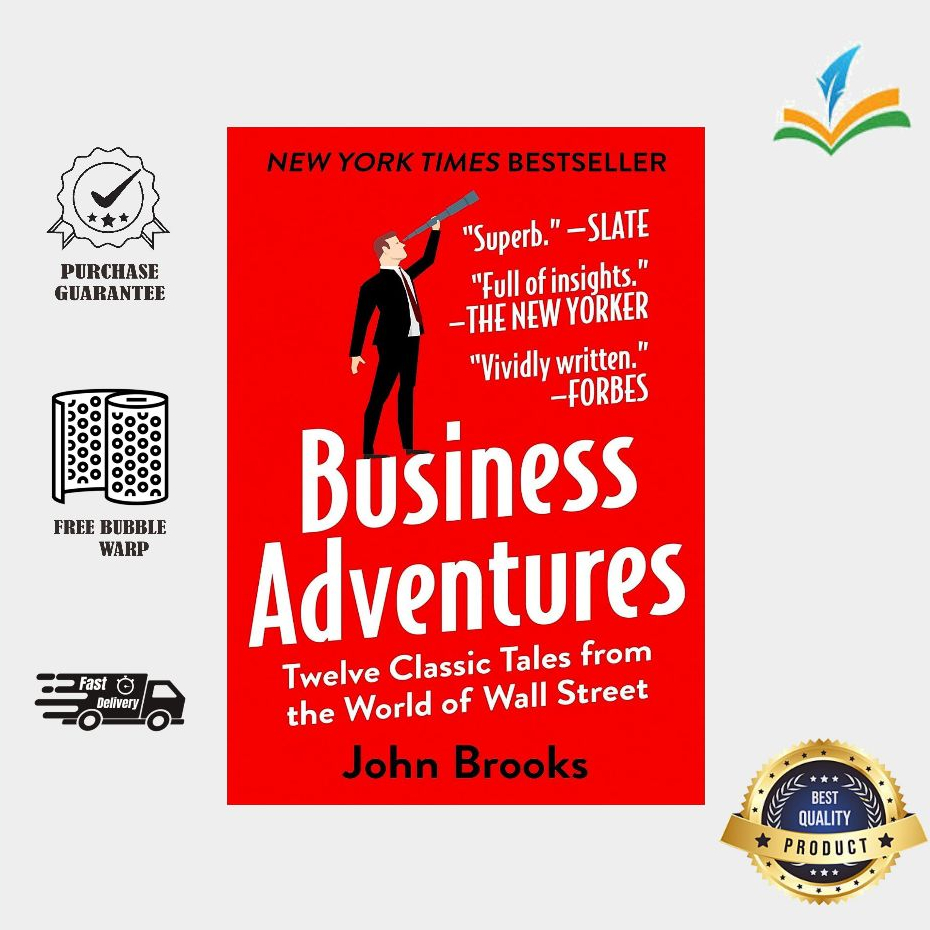 Business Adventures - John Brooks (English) | Shopee Malaysia