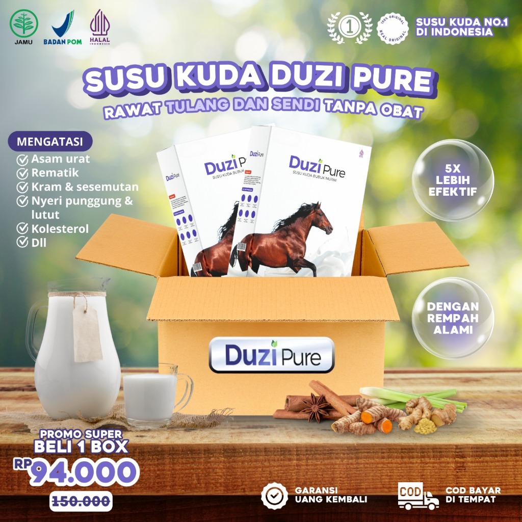 Duzi Pure 100% Original Milk Overcome Joint & Bone Pain Powder 200 ...