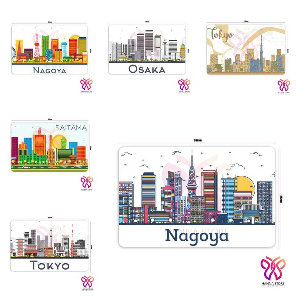 Japanese Osaka Tokyo Souvenir Refrigerator Magnets | Shopee Malaysia