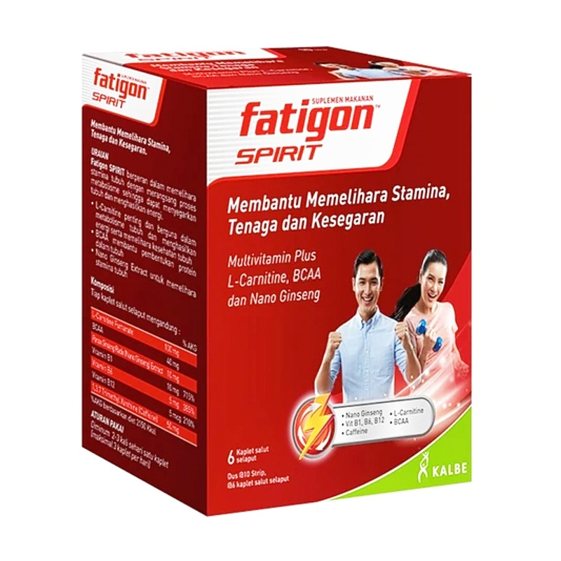 Fatigon Spirit (10 Strips @ 6 Caplets) | Shopee Malaysia