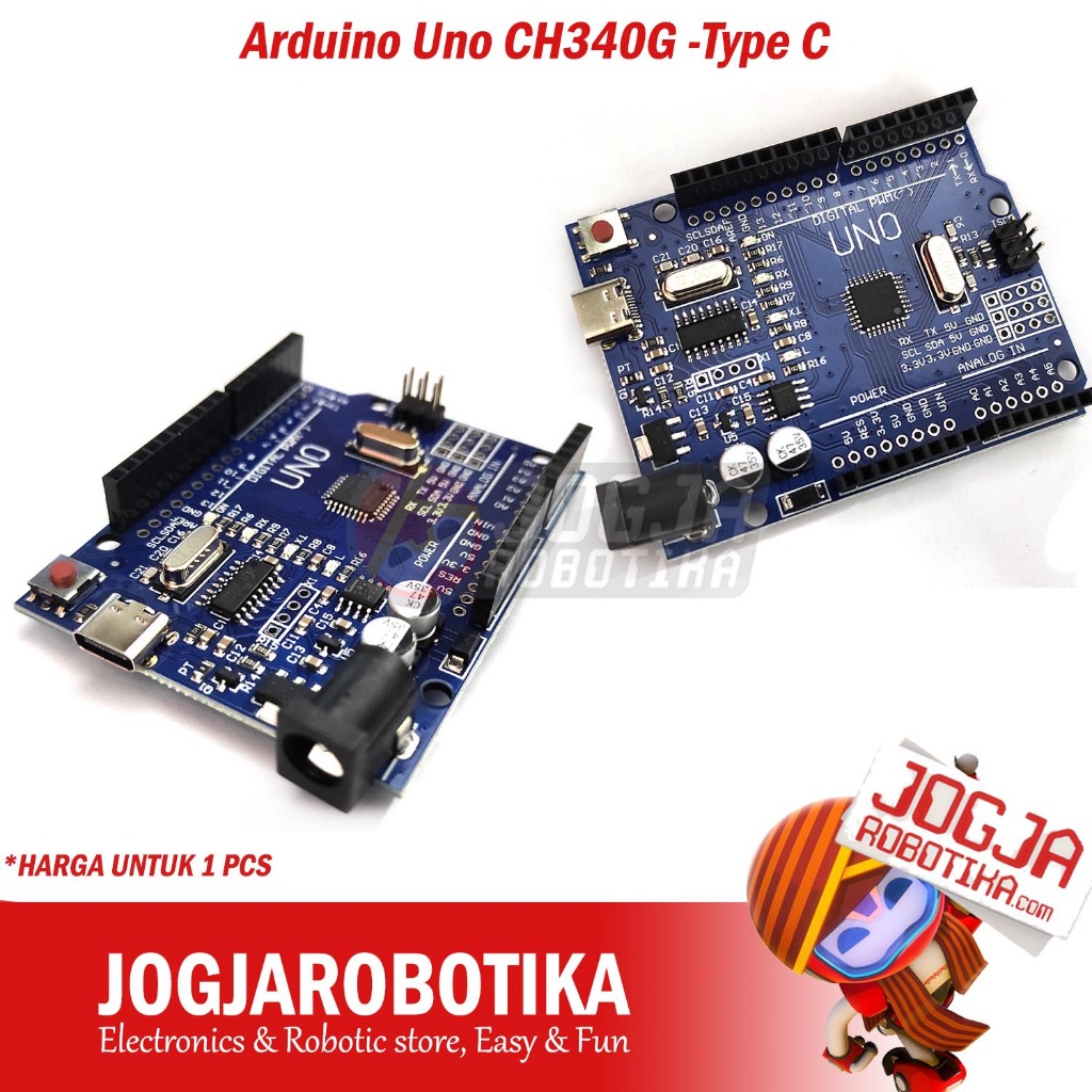 Arduino Uno CH340G CH340 SMD -Type C Type C | Shopee Malaysia