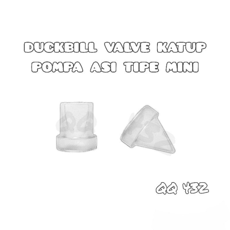 [New Item] Silicone duckbill valve MINI TYPE valve breast pump spare ...