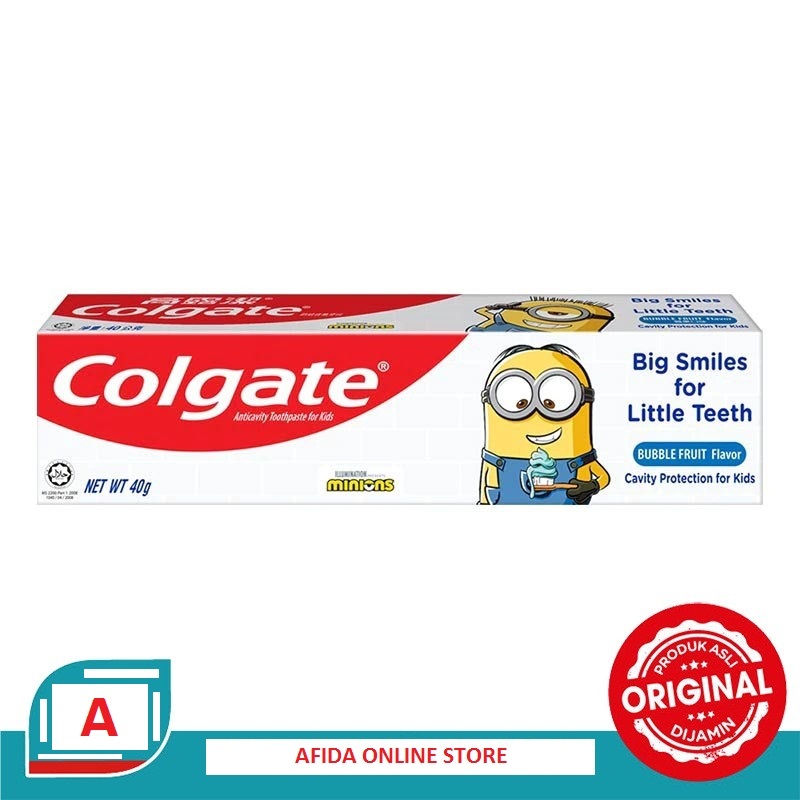 Colgate Toothpaste Kids Minion Toothpaste 40 gr | Shopee Malaysia
