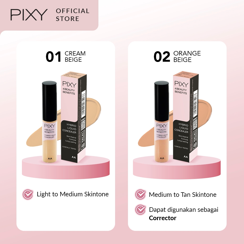 PIXY Hybrid Liquid Concealer 4 Beauty Benefits | Shopee Malaysia