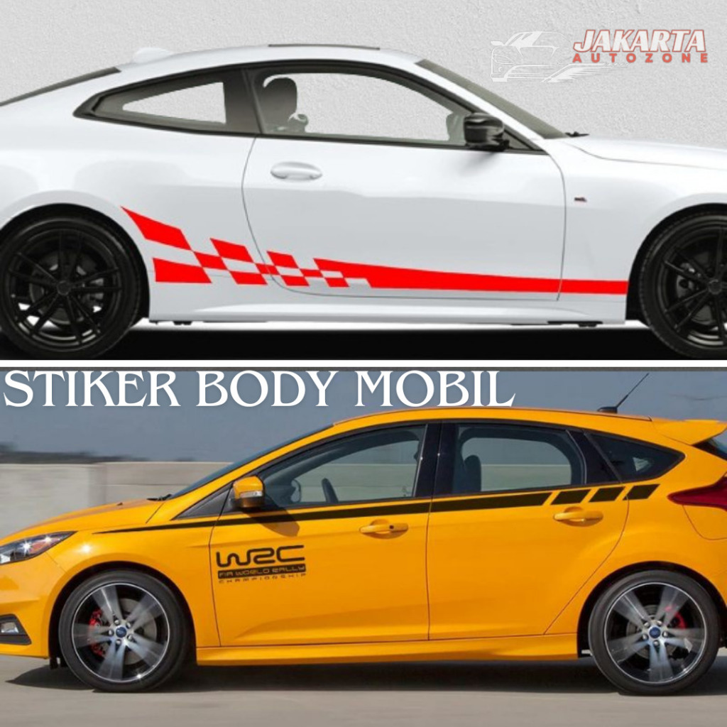 Car Side Body List Sticker Side Sticker Side Cutting Decal Sticker Side ...