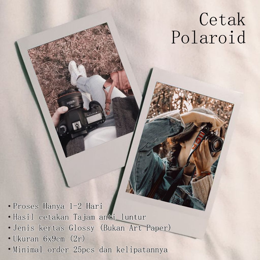 Polaroid 2R GLOSSY PAPER PHOTO PRINTING | Shopee Malaysia