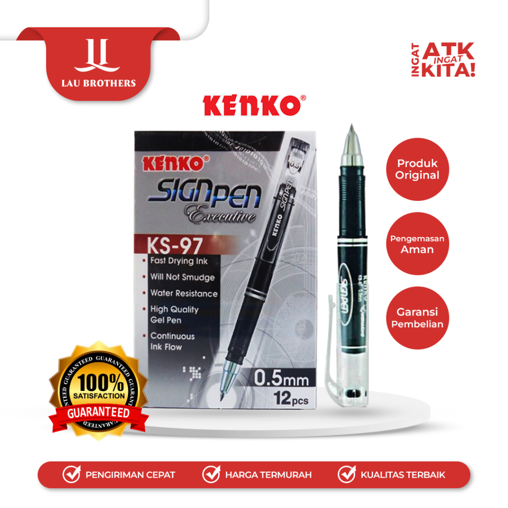 Kenko PULPEN SIGNPEN KS-97 (1PC) | Shopee Malaysia