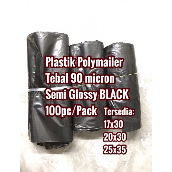 Product Plastic Packing dhl Courier Bag Plastic Online black glossy ...