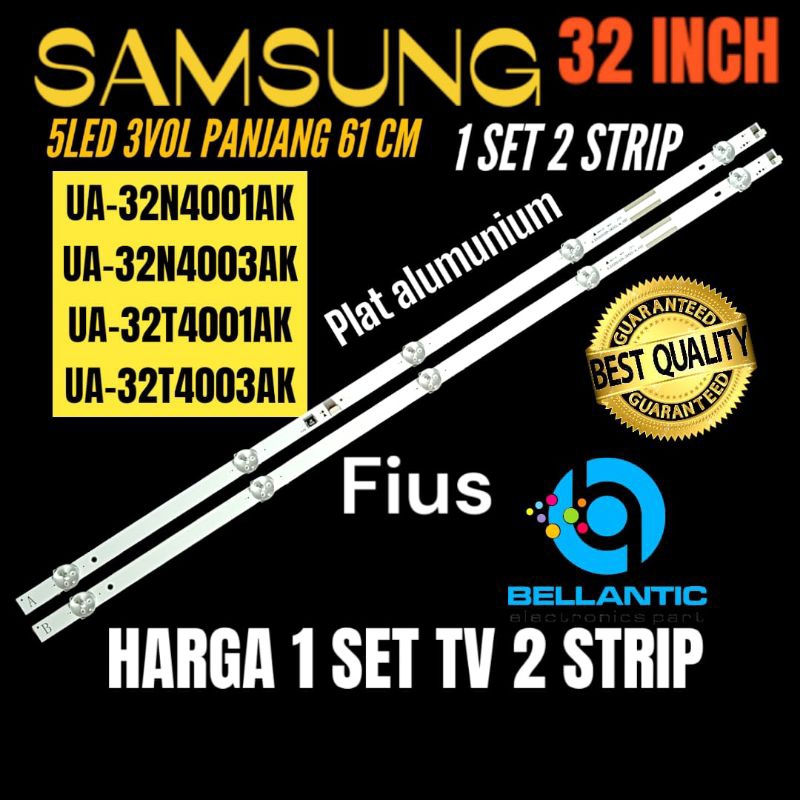 SAMSUNG LED LCD TV BACKLIGHT 32 INCH UA-32N4001AK UA-32N4003AK- UA-32T4003AK UA-32T4001AK 32 ...