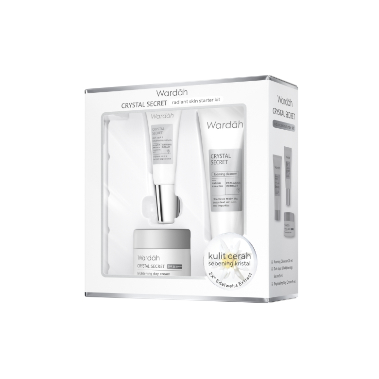 Wardah CRYSTAL SECRET Radiant Starter Kit | Crystal SECRET Package ...