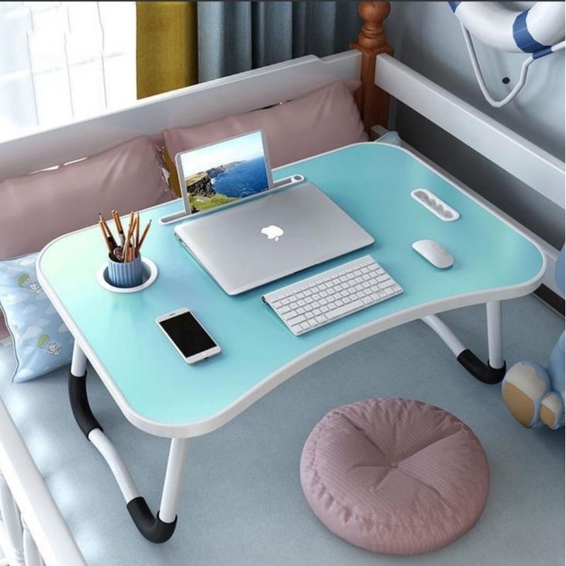 60x40 Folding Study Table / Multi-Purpose Anti-Slip Portable Laptop ...