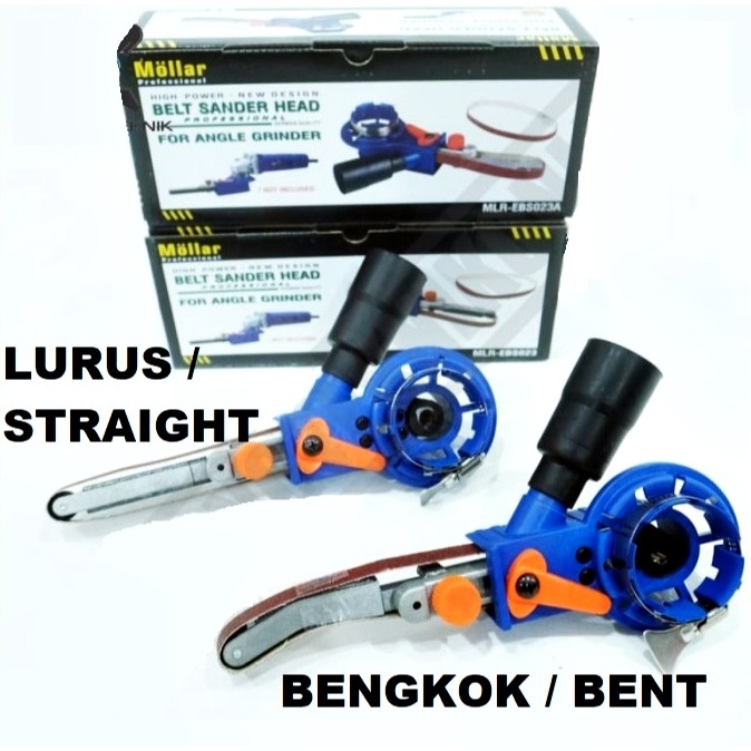 MESIN 4 inch MOLLAR EBS-023 belt sander head grinding adapter / mini ...