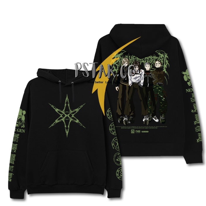 Hoodie POST HUMAN NeX GEn Bring me The Horizon merch Drag me down ...