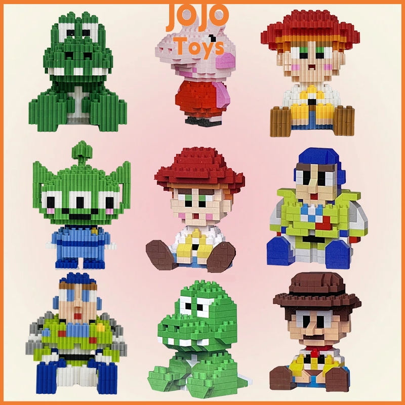 Jojo Toy Story Building Blocks Nano Mini Blocks Buzz Lightyear DIY ...