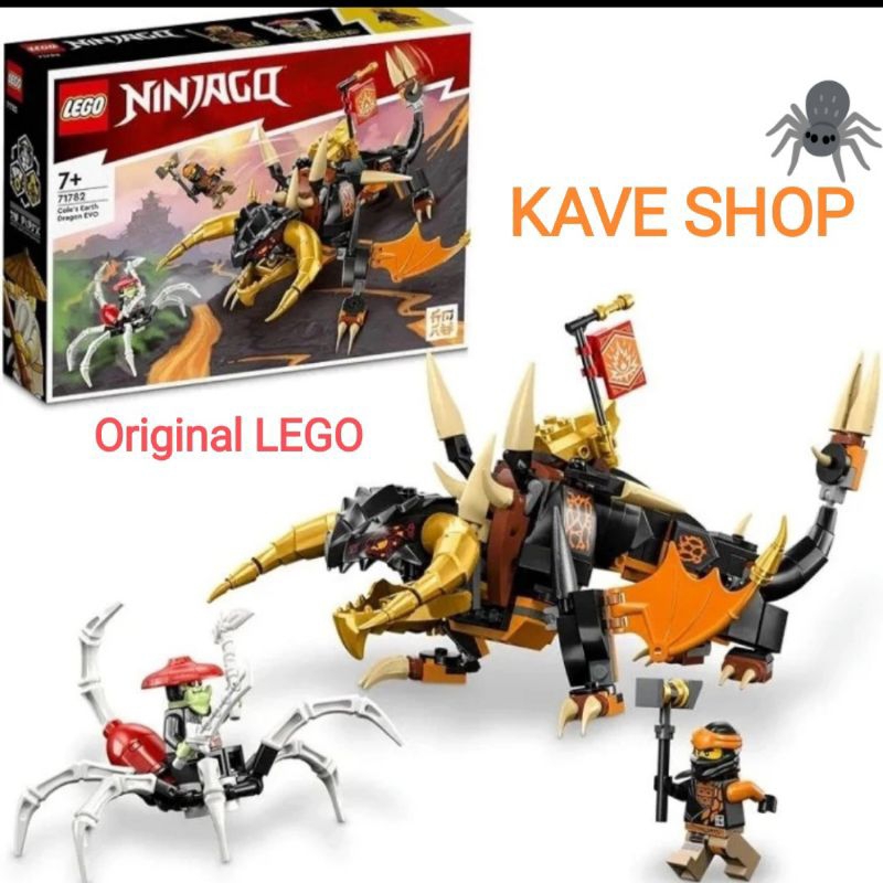 Lego 71782 Ninjago: Cole Earth Dragon EVO | Shopee Malaysia