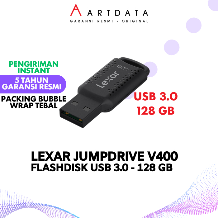 128gb Lexar Jumpdrive V400 Usb 3.0 Flash Drive 128GB | Shopee Malaysia
