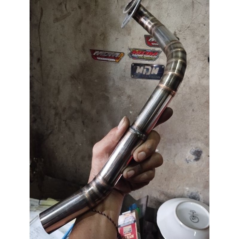 Neck Pipe Neck Exhaust 26-28 Top Worm BEAT ESP SCOPPY FI BEAT ...