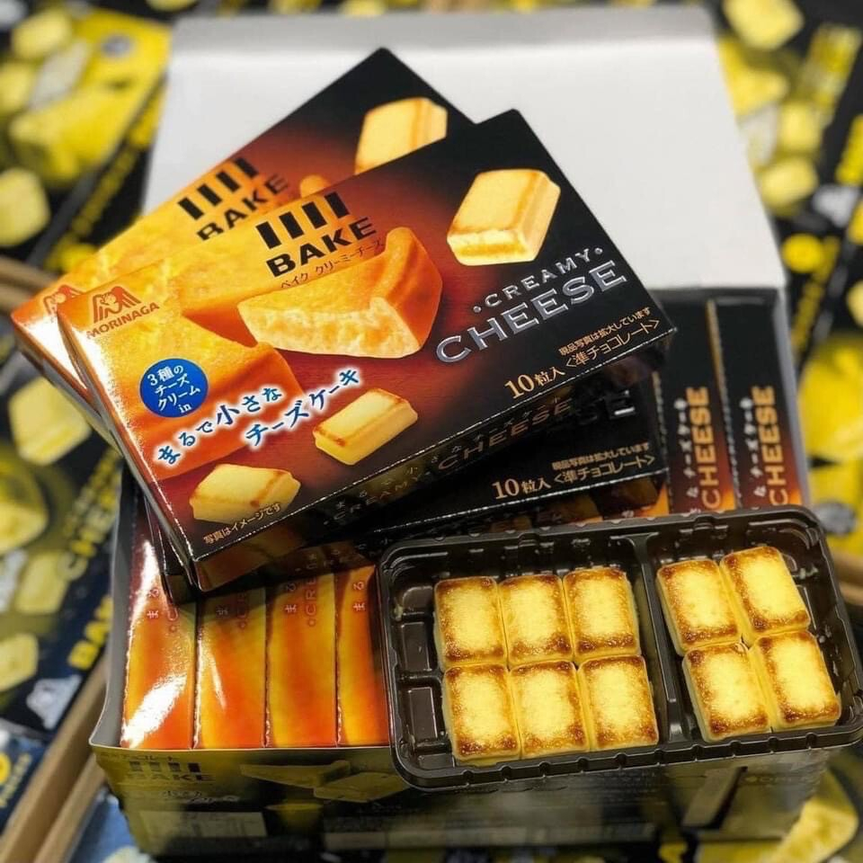 EXP Morinaga BAKE CREAMY CHEESE JAPAN Biscuits, Cakes, & Wafers ...