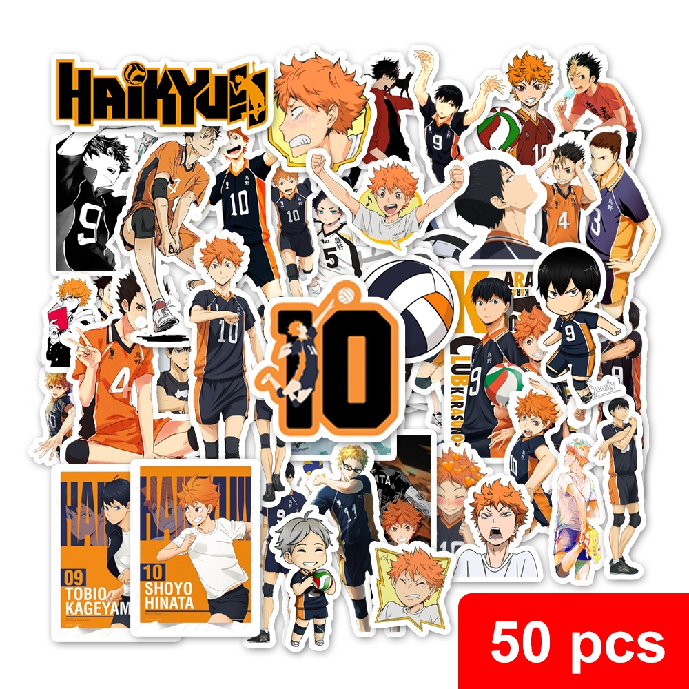 Haikyu I sticker vinyl haikyuu waterproof waterproof For laptop tumbler ...
