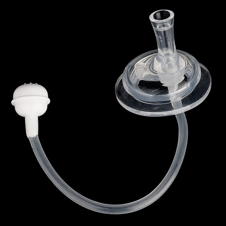 Straw Replacement Pacifier Nipple Rubber Baby Milk Bottle Hose duckbill ...