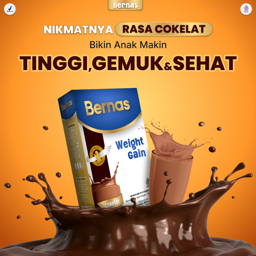 Bernas Milk Chocolate Flavor Milk Increases Children's Weight And ...