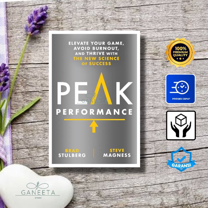 Peak Performance: The New Science Of Success by Brad Stulberg - english version | Shopee Malaysia