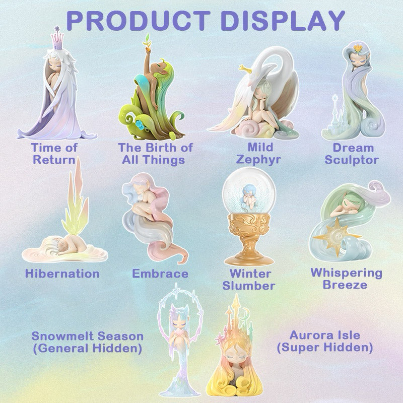 (CONFIRM Design) 52TOYS Sleep Life of Fantasys Series Fairy Girl Blind ...