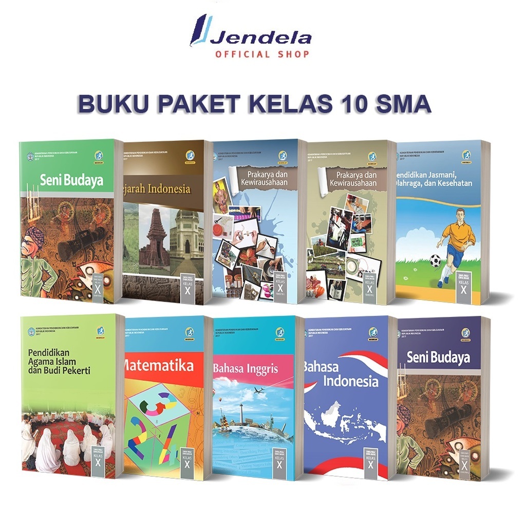 Class 10 Package Book for SMA/MA SMK/MAK BSE Thematic Student Book ...