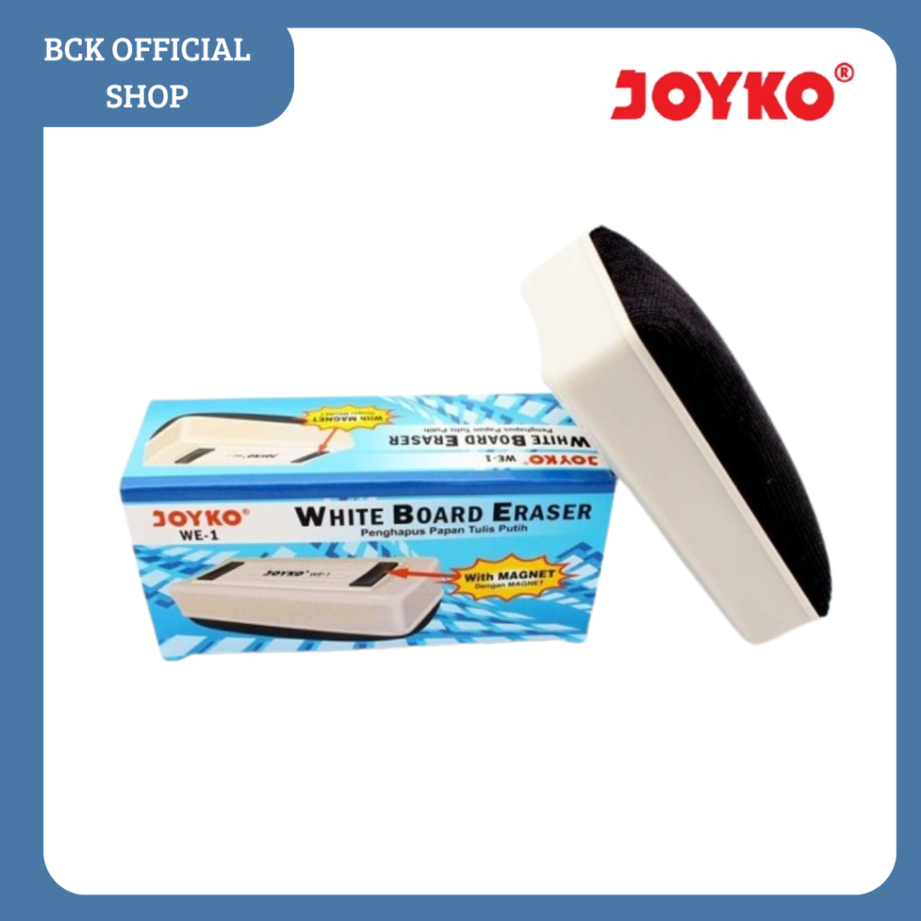 PUTIH Joyko WE-1 Whiteboard Eraser / Magnetic Whiteboard Eraser (PCS) | Shopee Malaysia