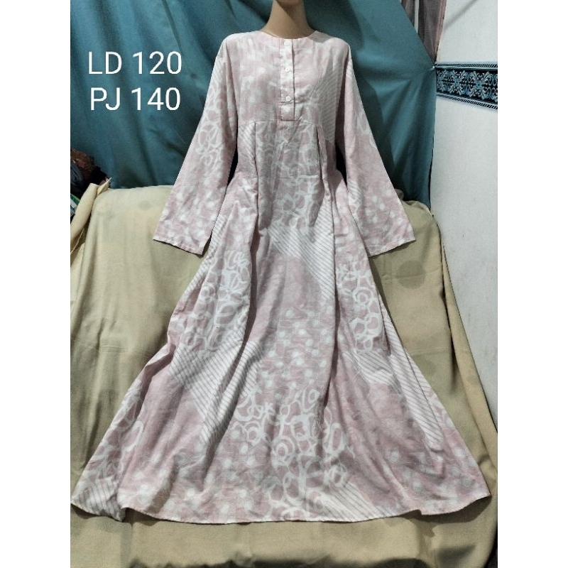 Pl batik gamis / preloved batik | Shopee Malaysia