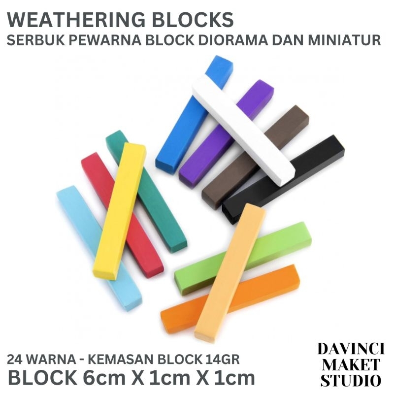 (Block) Weathering Powder Block Coloring Rod Blocks Additional Effects ...