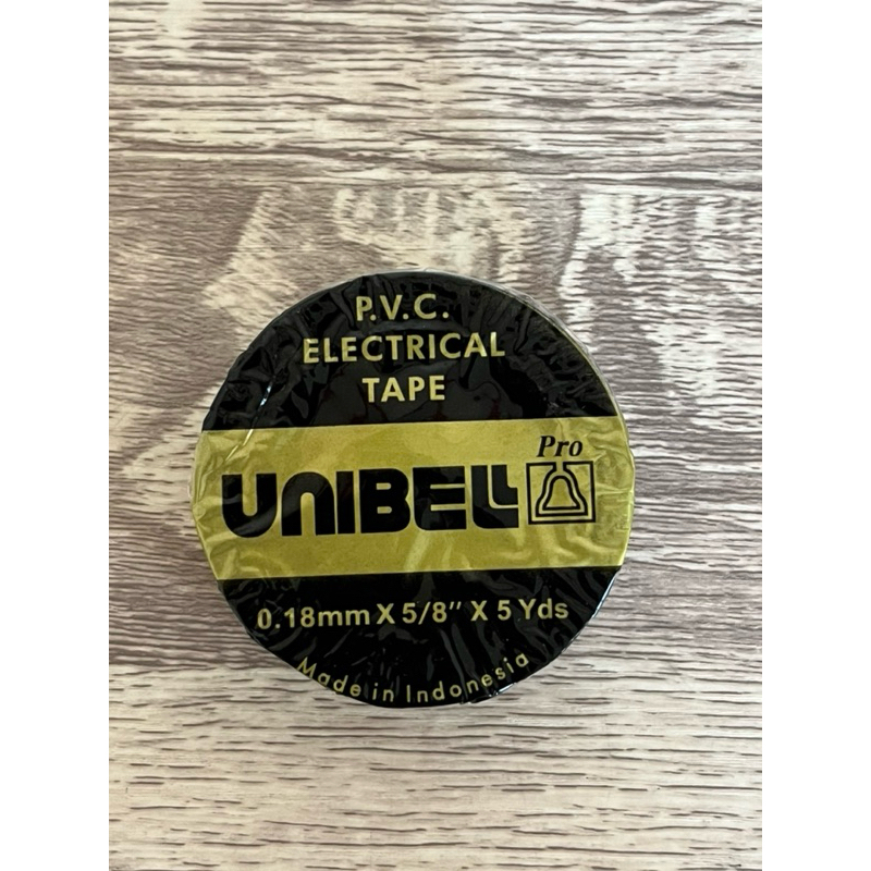 HITAM Unibel Black Electrical Insulation 0.13mm x 5/8” x 5Y Electrical ...