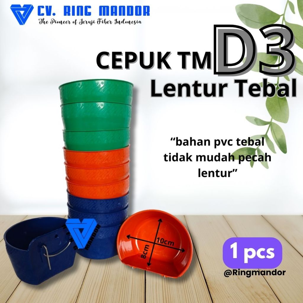 D3 Flexible MIX Colors For Bird Feed And Drink ANTI-Shatter Bird PLECI SOGON CIBLEK | Shopee ...