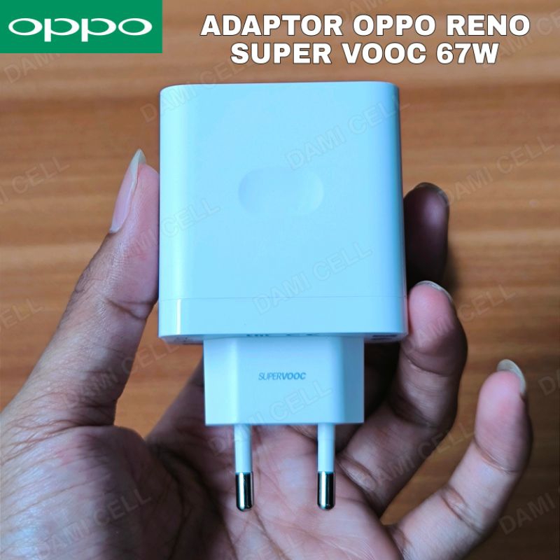 Oppo Reno 10 Adapter Ori SUPER VOOC 67W Charger Head Original 100% ...
