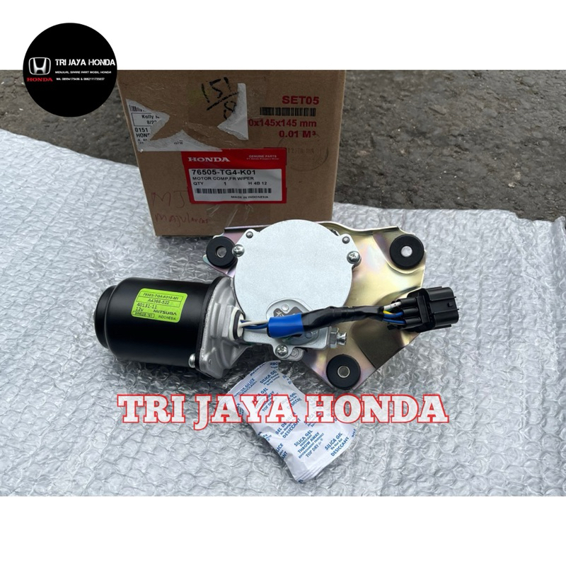 Original Honda Brio Mobilio Brv 2013 -2024 Front Wiper Drive Dynamo Motor | Shopee Malaysia