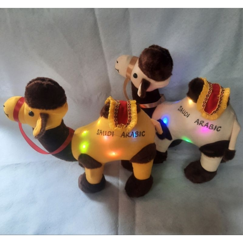 Saudi Arabian Camel Doll LED 40cm, By 2 Hajj And Umrah | Shopee Malaysia