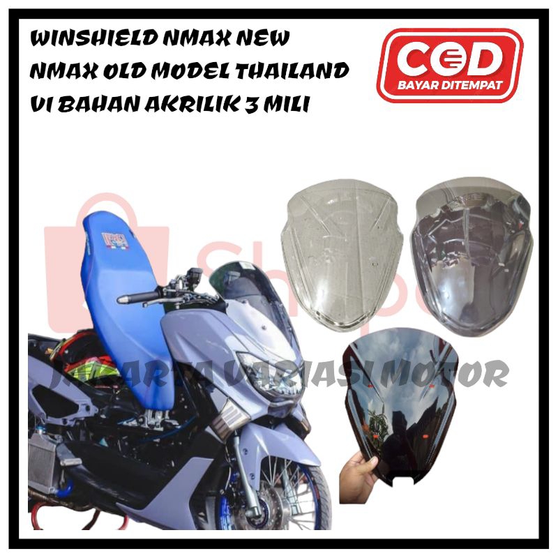 Windshield visor variations of Thai models V1 pnp yamaha nmax new nmax ...