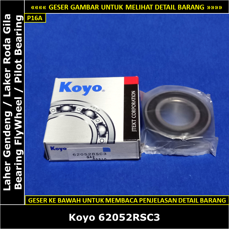Pilot Bearing FlyWheel Bearing Isuzu Elf 150 PS 4800 cc Turbo NPS81 ...