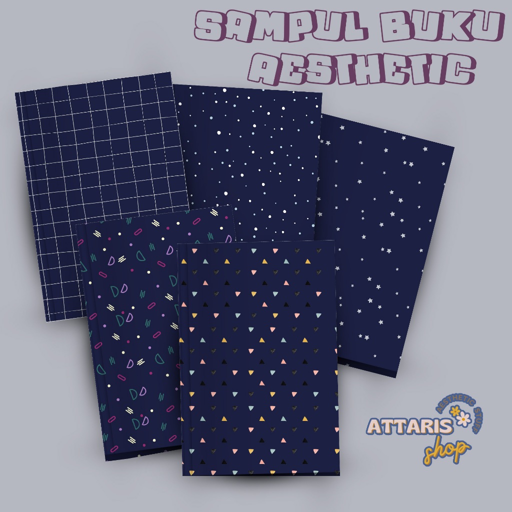 Aesthetic Book Cover | Navy BIGBOSS SIDU KIKI Book Cover | Aesthetic ...