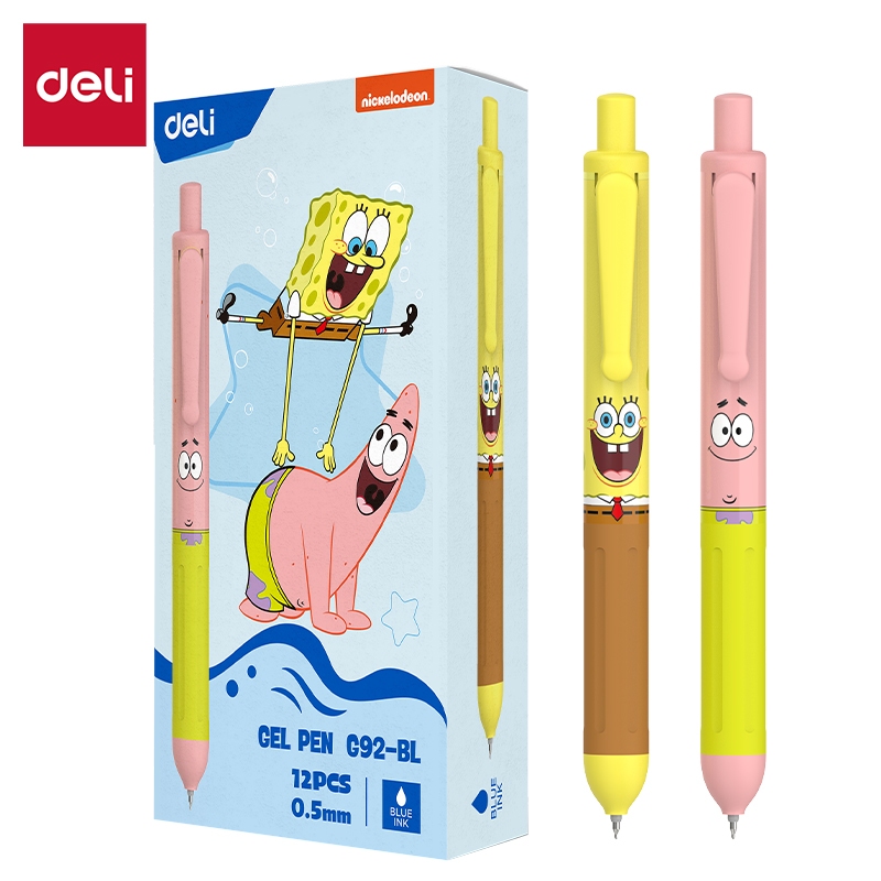 Deli Gel Pen / Gel Pen ST Tip Spongebob Special Edition EG92 1 PCS ...